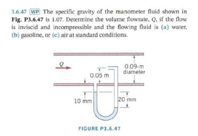 Civil Thinking › Bernoulli equation problem solutions 3.6.47 WP The ...